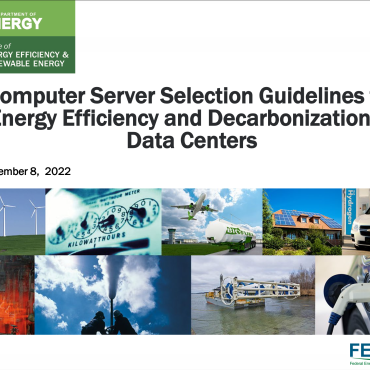 On-Demand Training | Center of Expertise for Energy Efficiency in Data Centers